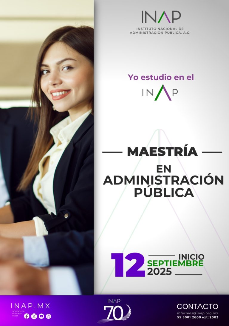 Maestría en Administración Pública Presencial – INAP